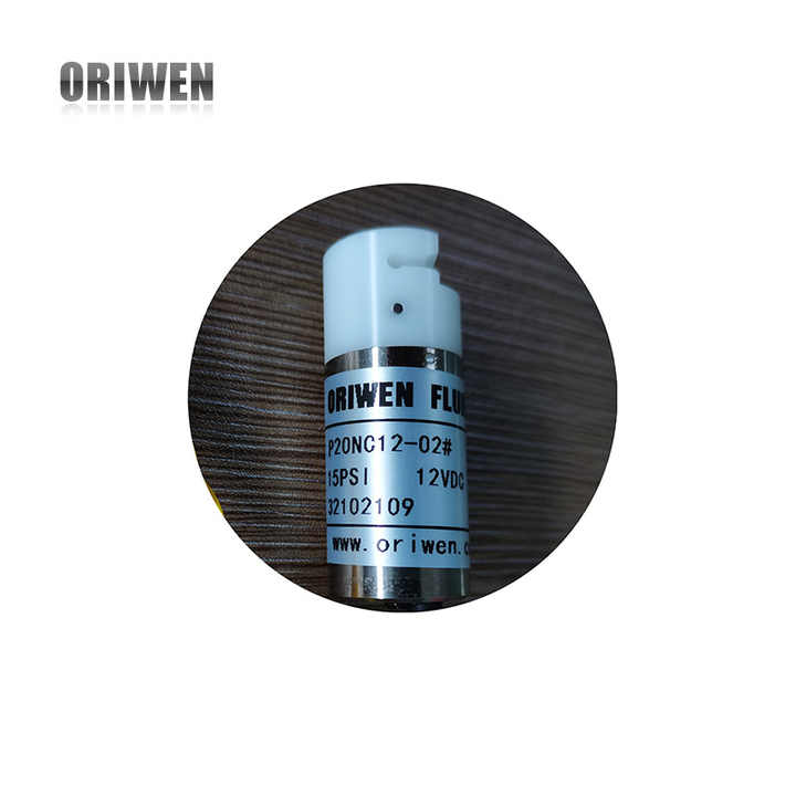 Oriwen Fluidics 12VDC NC Pinch Valve 01T - Miniature & Efficient
