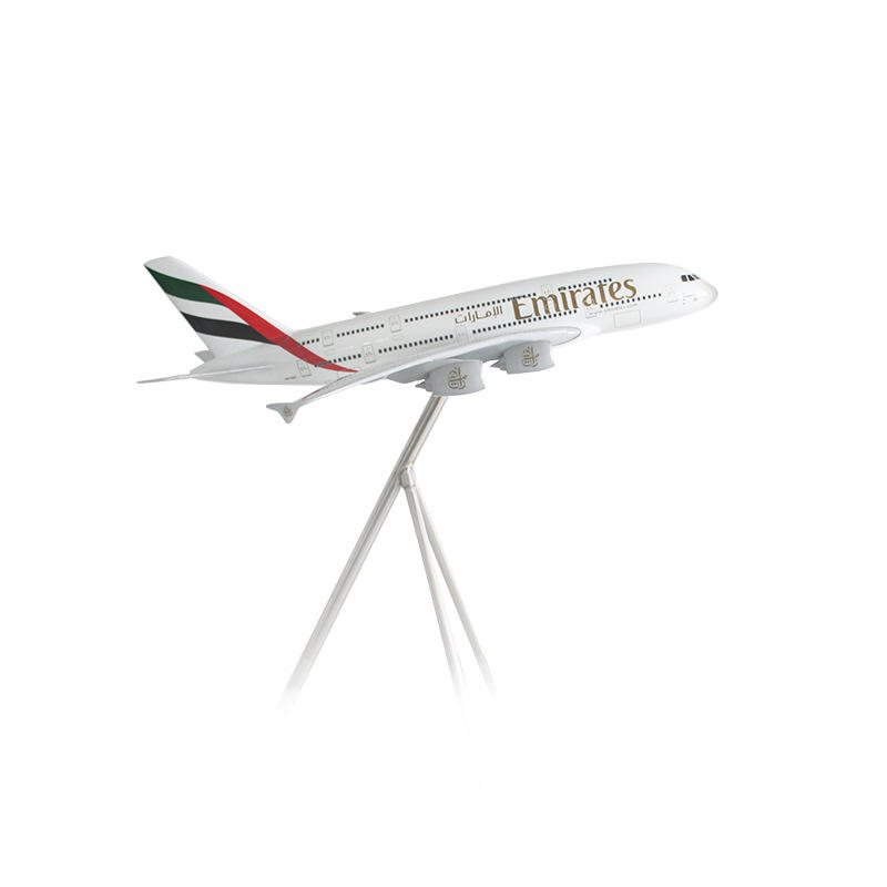 Outdoor Decoration 120cm Resin Plane Model A380 emirates Plane Model ...