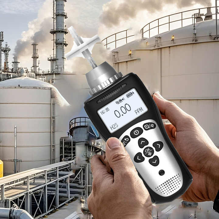 ATEX Explosion-Proof CH3CN Gas Monitor Portable 0-10ppm Data Logger ...