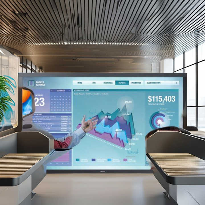 KINGONE OEM Interactive LED Flat Panel Smart Board Education