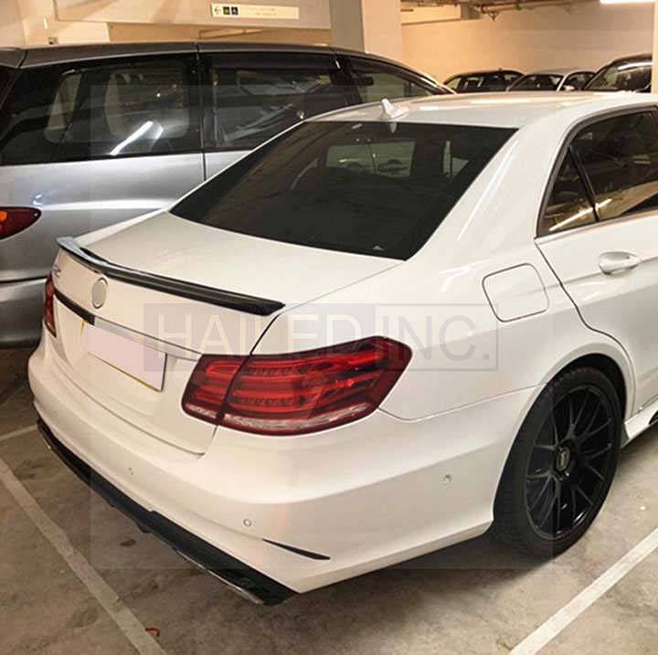 Rear Boot Trunk Spoiler Wing Splitter Trim for Mercedes Benz E CLASS ...