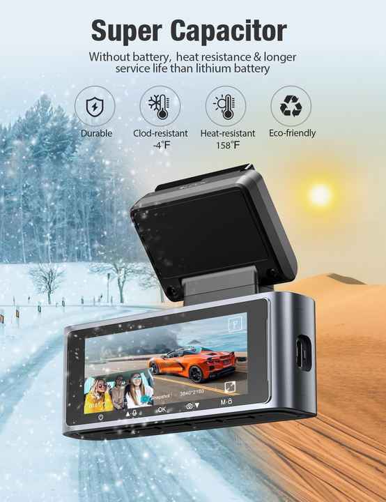 LINGDU C34 3 way driving recorder AZDOME M550 same plan 3CH car black ...