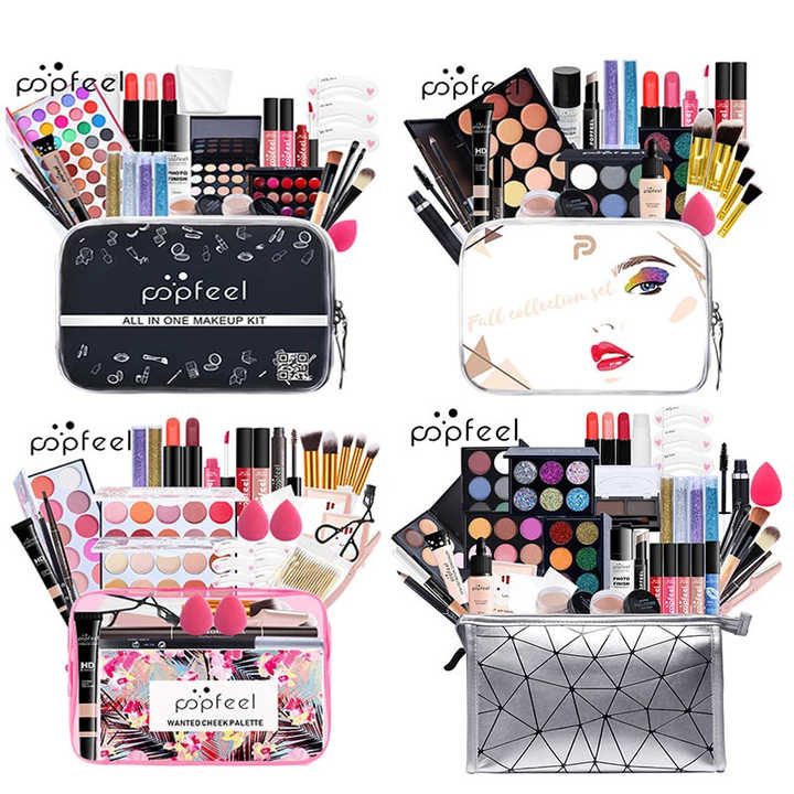 POPFEEL High Quality Makeup Women's Essential Makeup Kit Suitable for ...