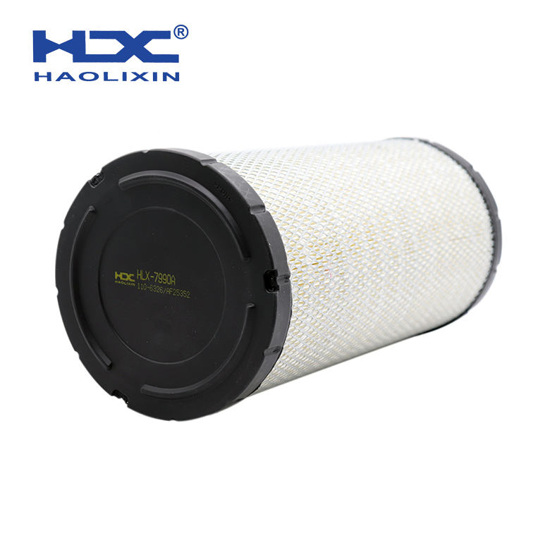 For Excavator Engine air Filter 32/915701 32/915702 AF25557 P828889A ...