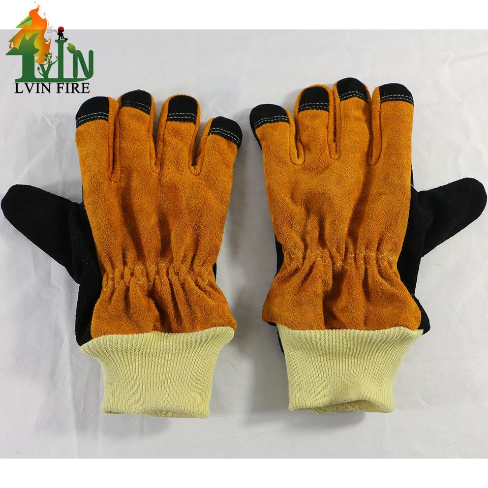 NFPA Standard Structural Fire Fighting Fire Protective Gloves with CE ...