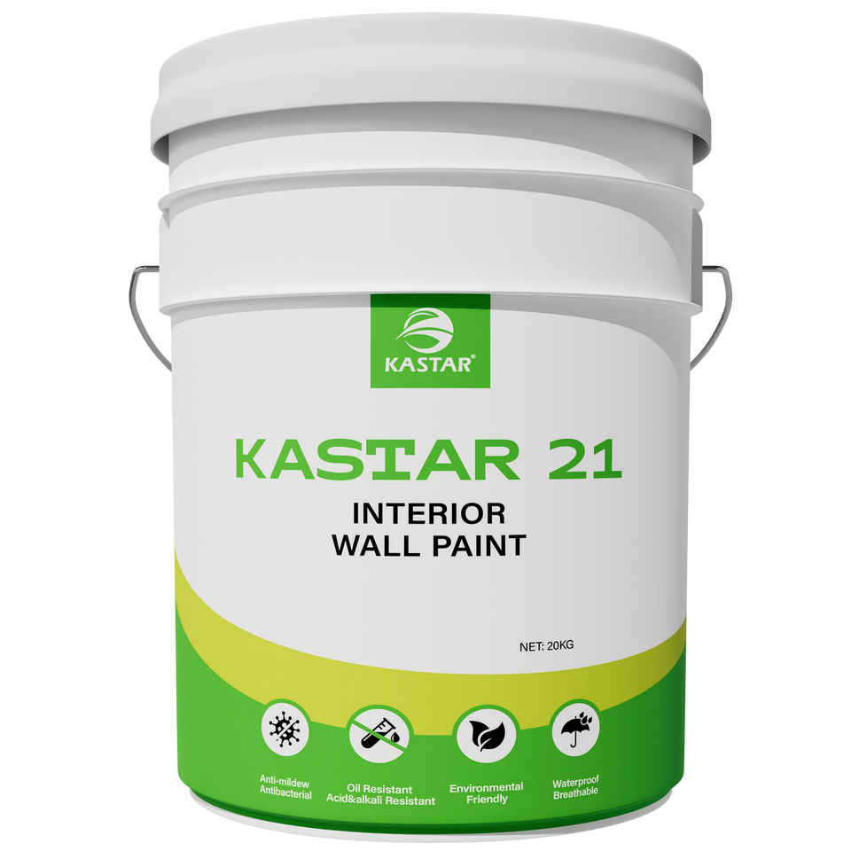 KASTAR 21 Waterproof Wall Paint - Anti-Bacterial & Durable