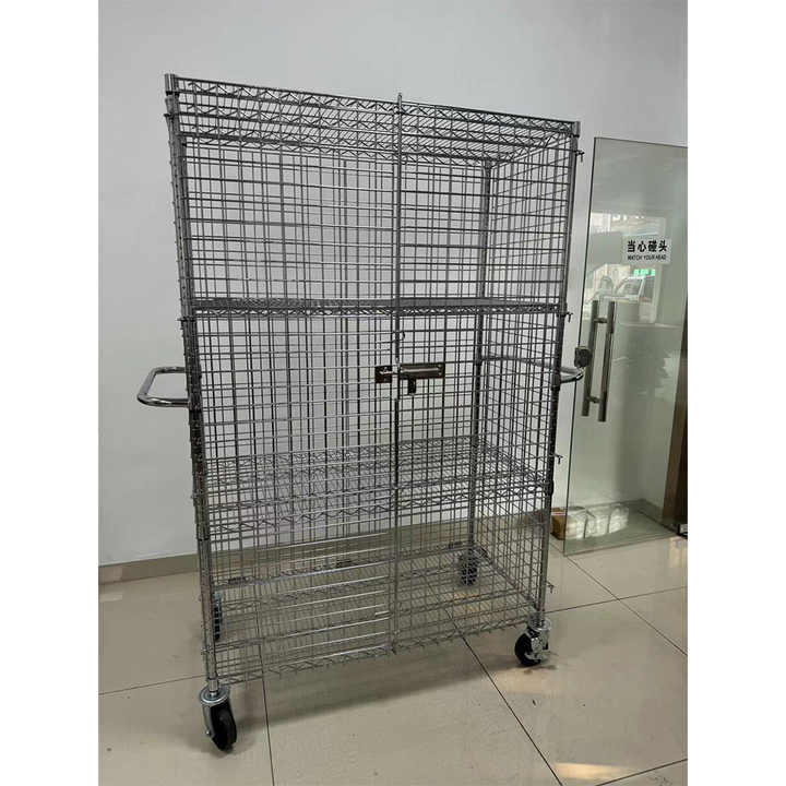 Stillage Cage Stackable Steel Stillages Collapsible for Warehousing ...
