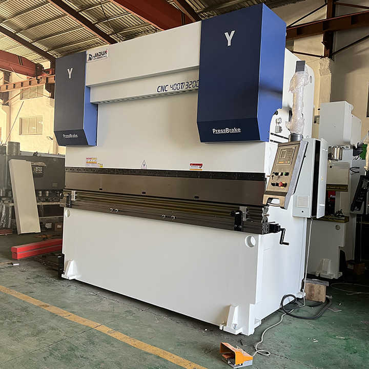 Large Industrial WC67K 400T 3200mmcnc Press Brake Machine E21 System Electric Automatic Press ...