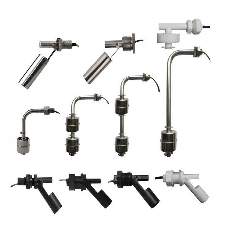 Water level Sensor Liquid Float Switch PP Right Angle Float Switch Side ...