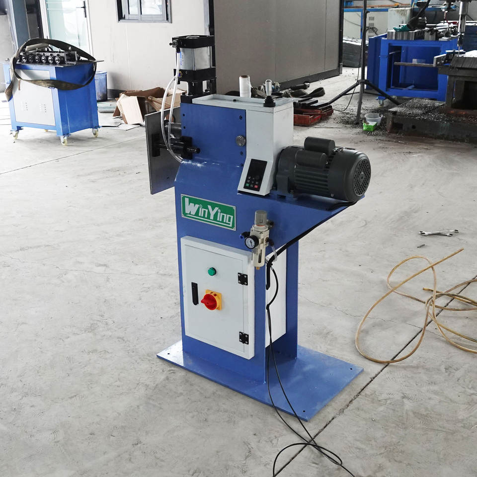 WinYing Pneumatic Duct Pipe Rotary Tube Grooving Machine HVAC Duct ...