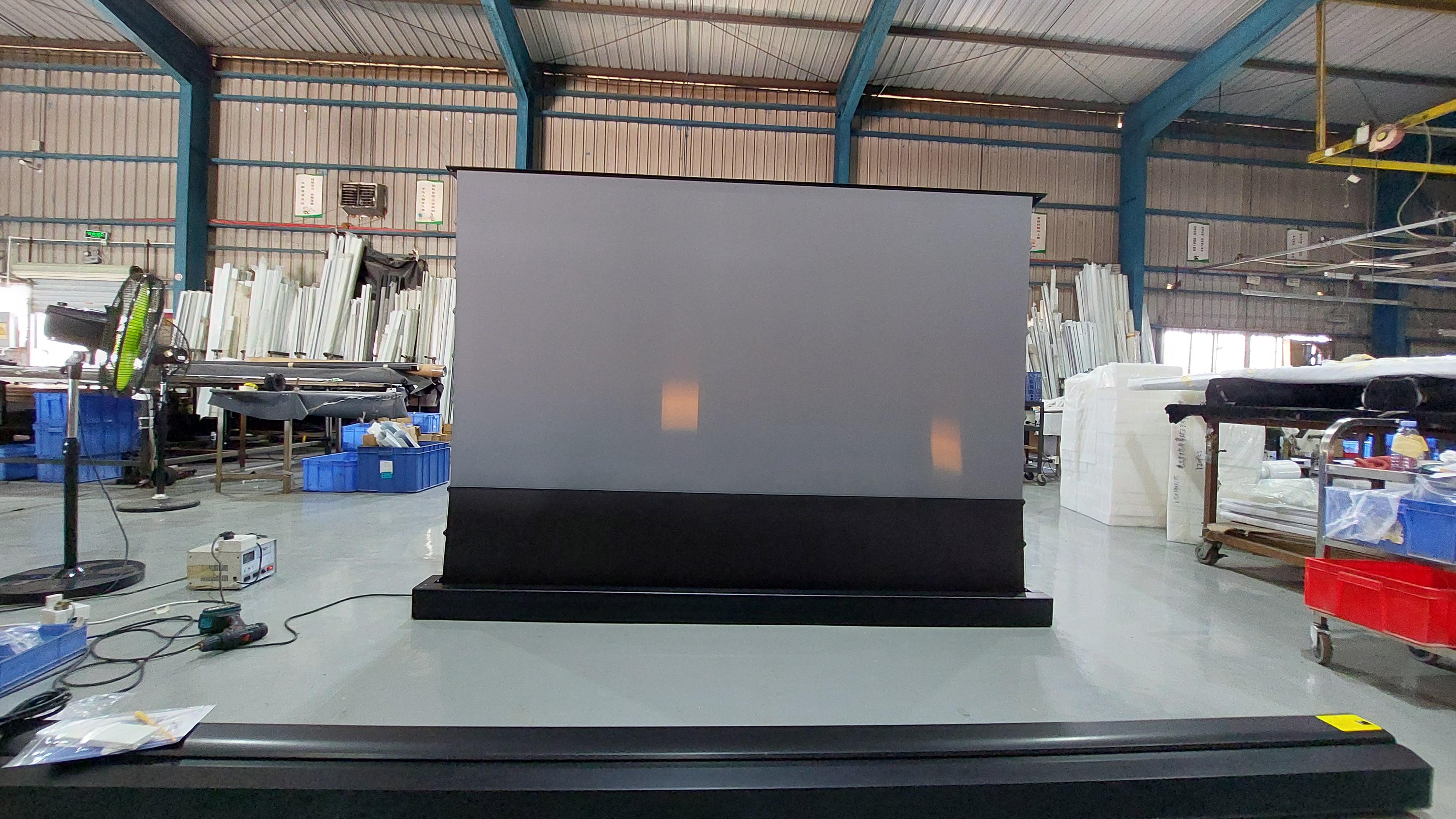 72-150 Inch Floor Stand Projection Screen Alr Ust Floor Stand Lift ...