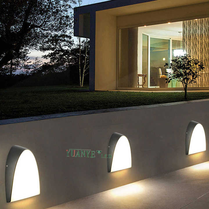 10W 12W IP65 LED Square/Cylinder Outdoor Wall Light with SPI Smart ...