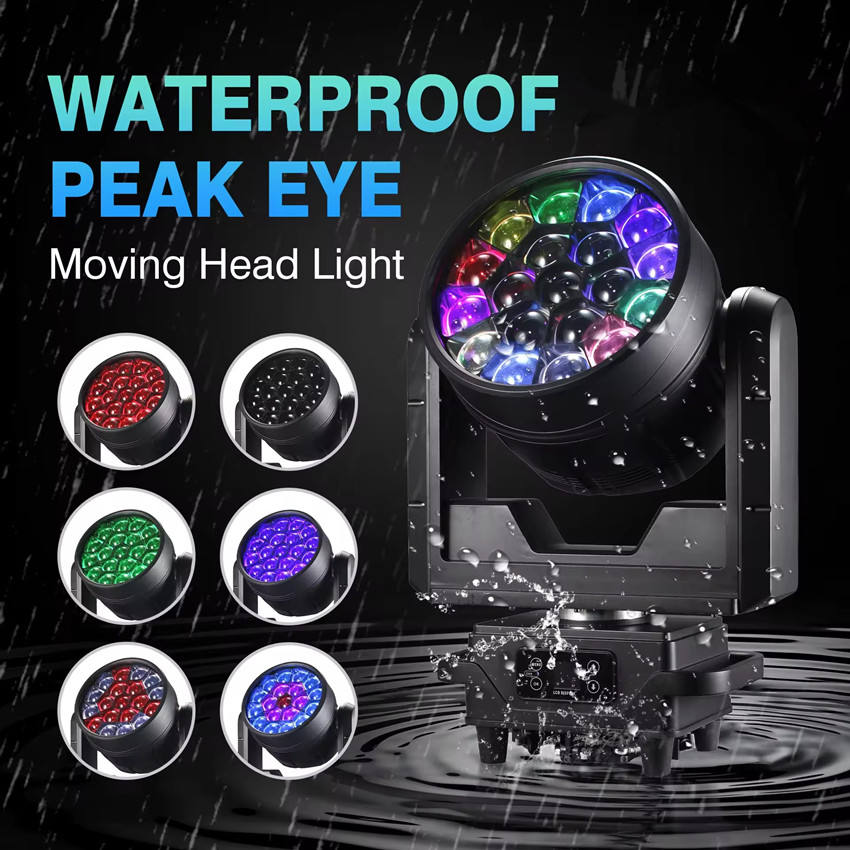 Outdoor Performance Stage Lights IP65 Waterproof Moving Head Wash ...