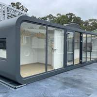 20ft 40ft Modular Prefab Tiny Homes Container Office Portable apple ...