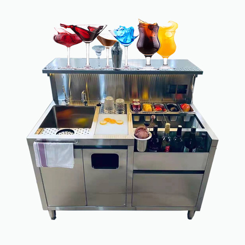 High Quality Banquet Bartenders Station Design Cocktail Bar