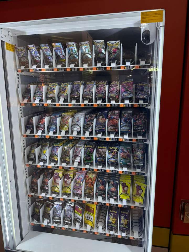 Custom Made Vending Machine for Pokémon Cards with Free Customization ...