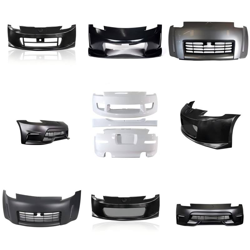 Car Body Kit Front Bumper Guard for 2003-08 Z33 350Z Style Fiberglass ...