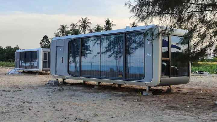 Modern Design Micro Home Residence Space Capsule for Homestay Mobile ...