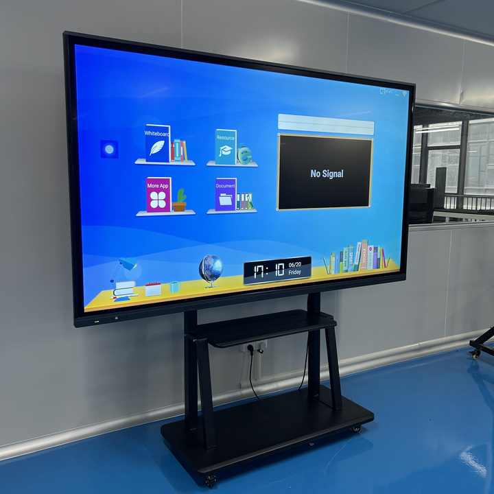 HD 4K LCD Display Smart Bord Interactive Whiteboard Panel Digital Smart ...