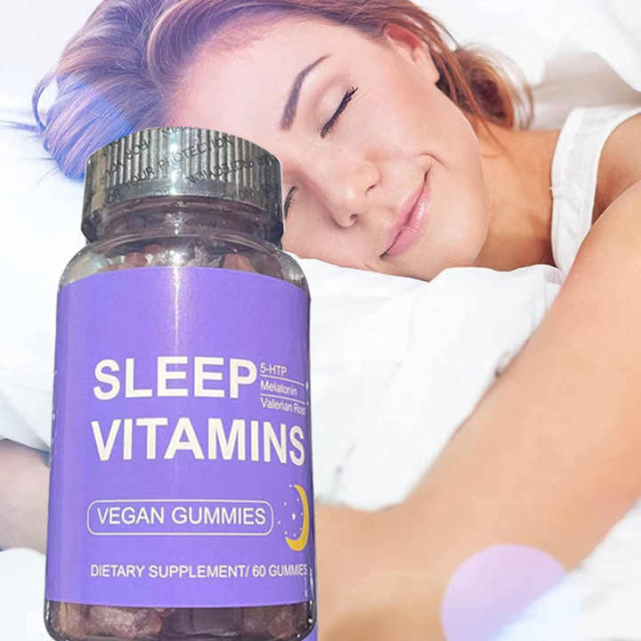 OEM Sleep Aid Gummies Melatonin That Promote Sleep Eliminate Fatigue ...