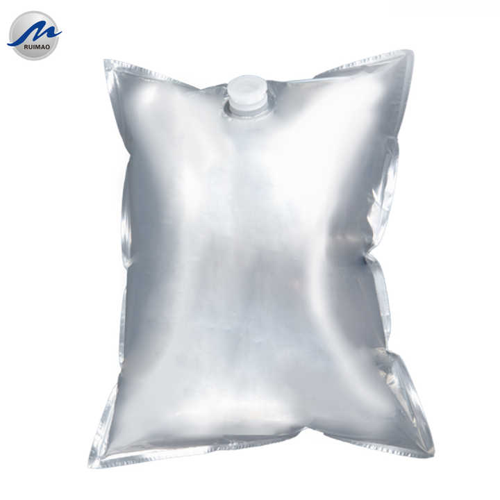 3L 5L 10L Transparent PET/PE Sterile Liquid Bibs Bib-in-Box Bags Spout Heat for Fruit Juice Milk ...