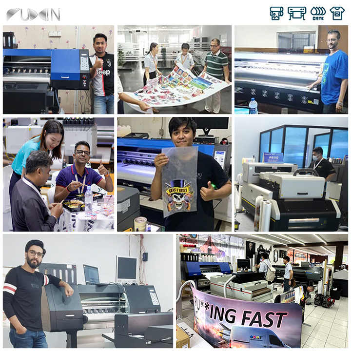 Fuxin 30cm DTF Printer - Dual Head A3 with Powder Shaker