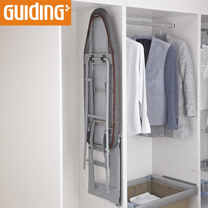 Wall Mounted Drop down Ironing Board - Save Space & Iron Efficiently