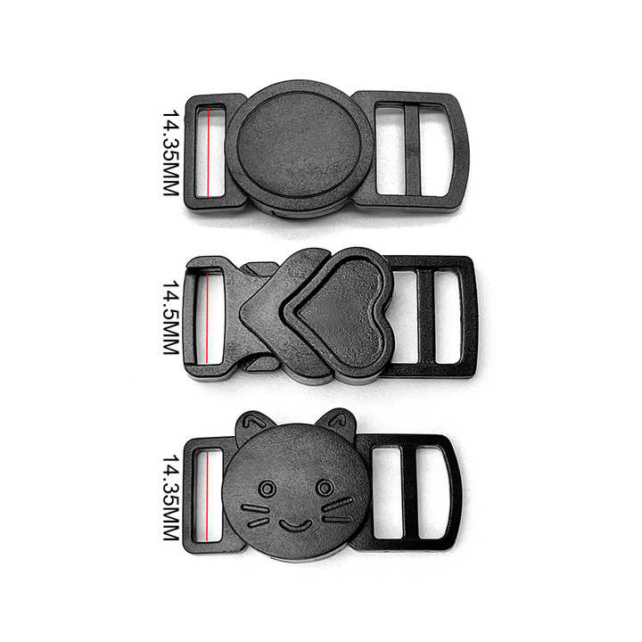 Sewing Accessories Cat Head Plastic Breakaway Safety Belt Buckle for ...