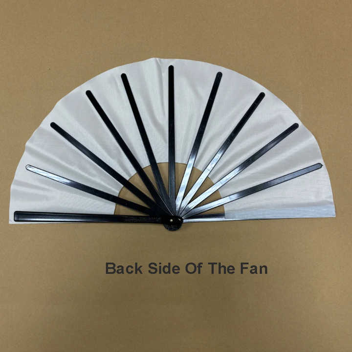 DIY Sublimation Blanks - Clack Polyester Fans for Halloween
