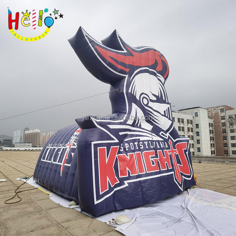 Giant Inflatable Spartan Helmet Tunnel Entrance for Events | Custom ...