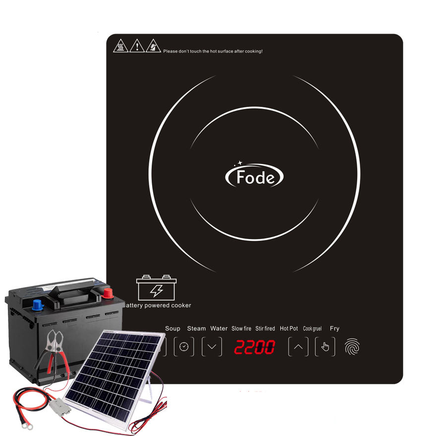 Electric Single Burner Induction Cooktop-Touch Screen High-Efficiency ...