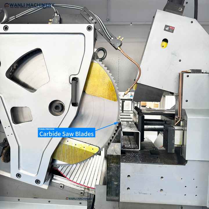 High Speed Circular Band Saw Cutting Machine for Cutting Round Steel ...