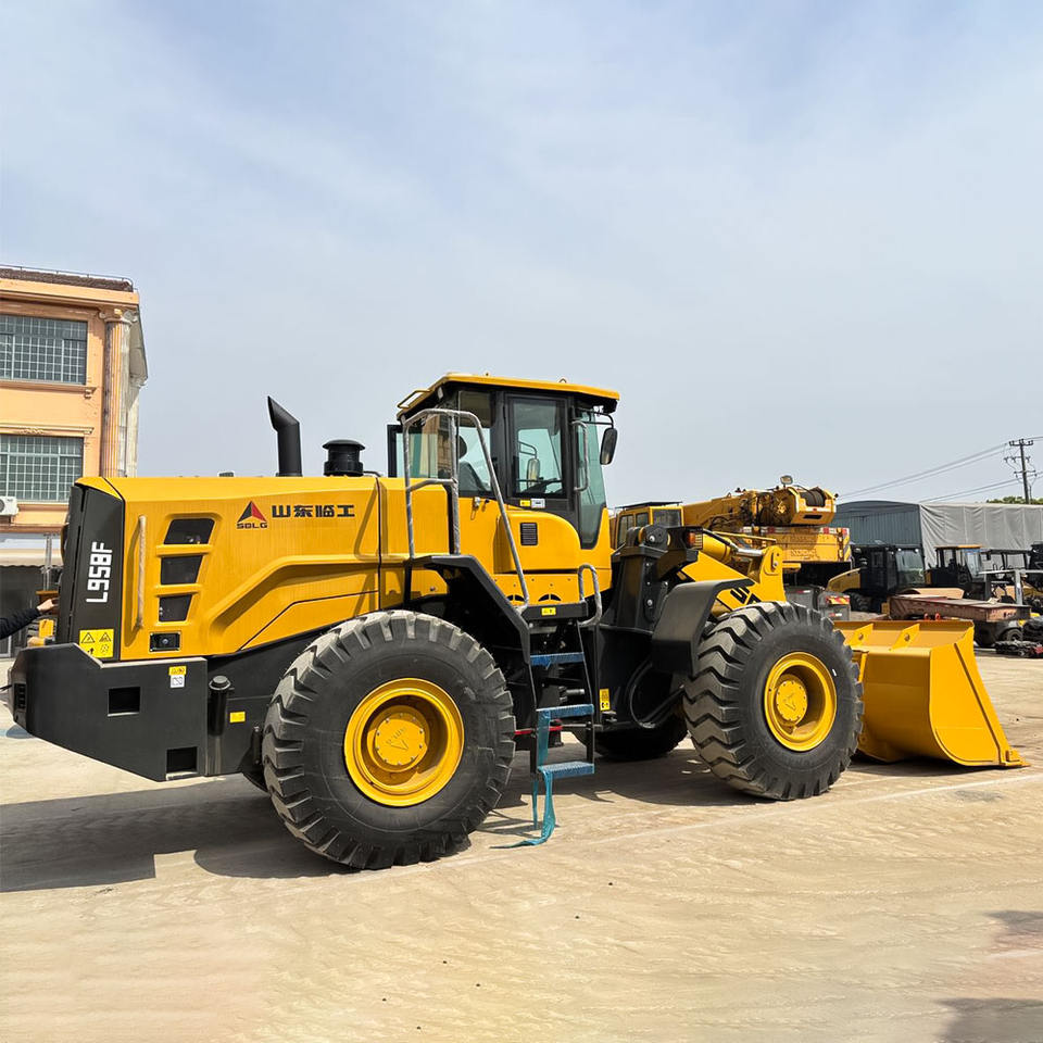 SDLG L958F Wheel Loader 4x4 Wheel Drive Weichai Engine 5-6 Ton Rated ...