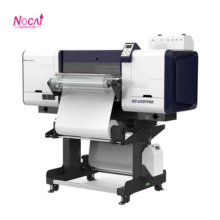 Nocai UV DTF 60Printer 60cm Three Print Head Crystal Label All in One UV DTF Printer for Glass ...