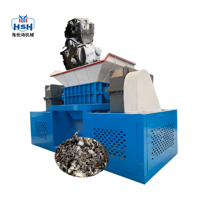 Dual-axis Design Customizable Metal Shredder Machine Industrial ...