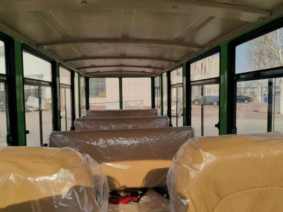 Custom 72V/7.5KW AC Motor Electric Travel Tourist Car 20 Seater ...