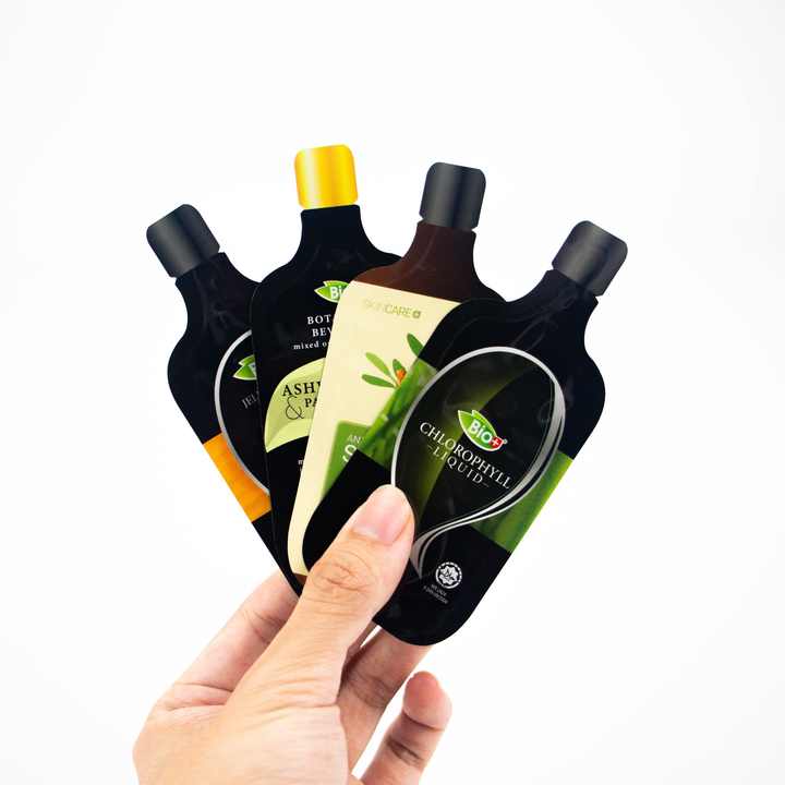 Custom Printing Die Cut Bottle Shape Essential Oil Shampoo Sample Small ...
