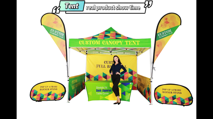 40mm Hexagonal Aluminum Outdoor Trade Show Tent 10*10ft