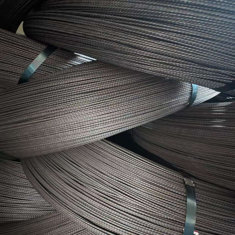 Prestressed Helical Ribbed Steel Wire Grade 82b Non-Alloy 5mm~12mm ...