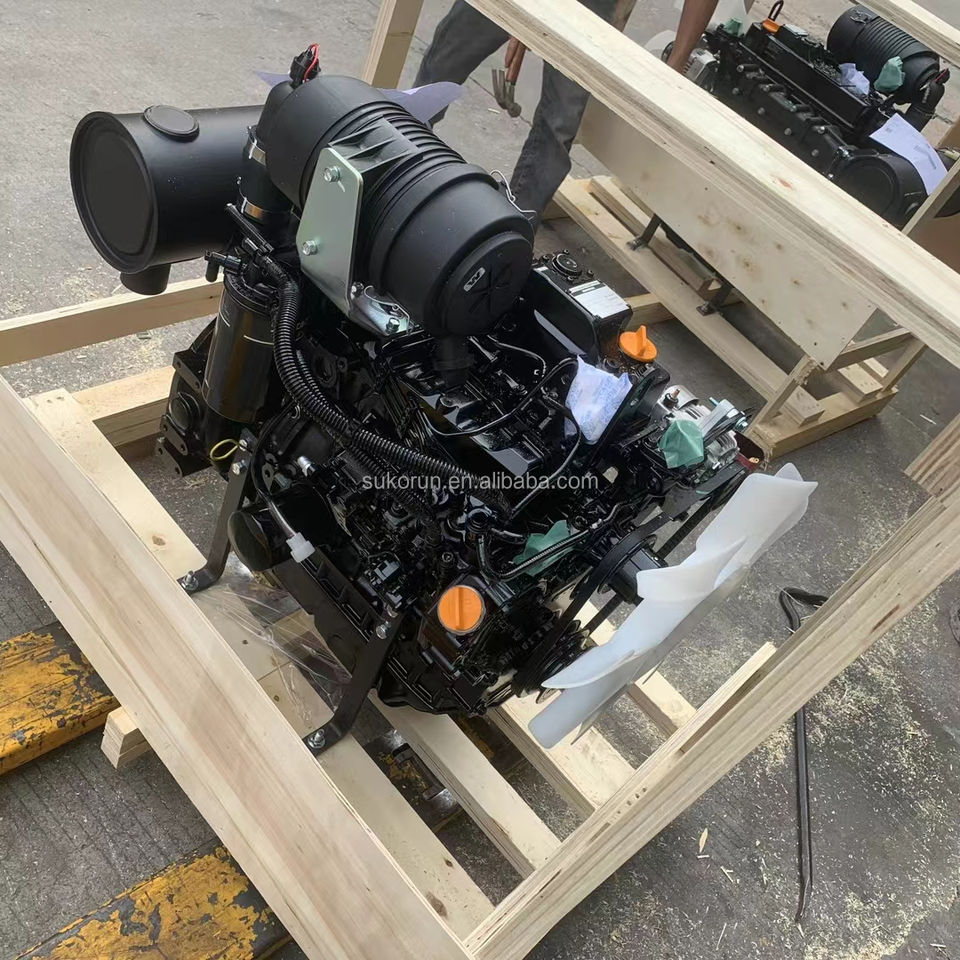 Original New Yanmar 4TNV98-EXSLGC Diesel Engine 39KW 2200RPM New Case ...