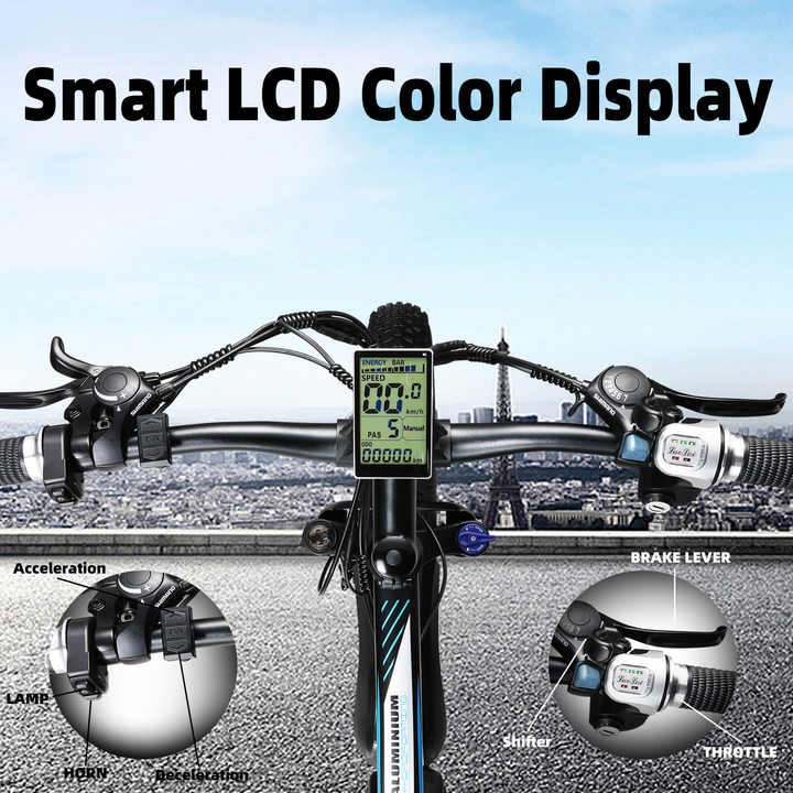 Fast Electric Bike for Adults - K800 1000W Aluminum Alloy E-Bike
