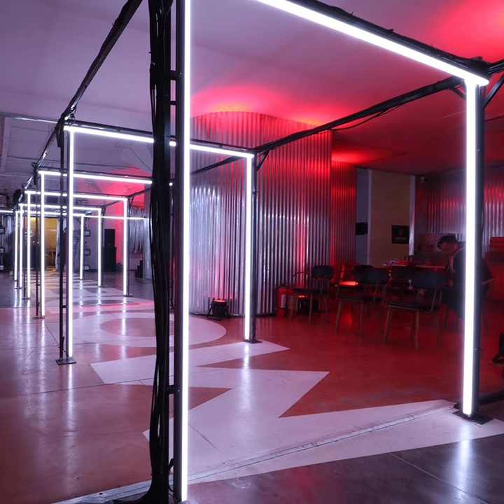 SMD5050 DMX LED Pixel Tube With Controller Pixel Bar RGB Stage Lighting ...