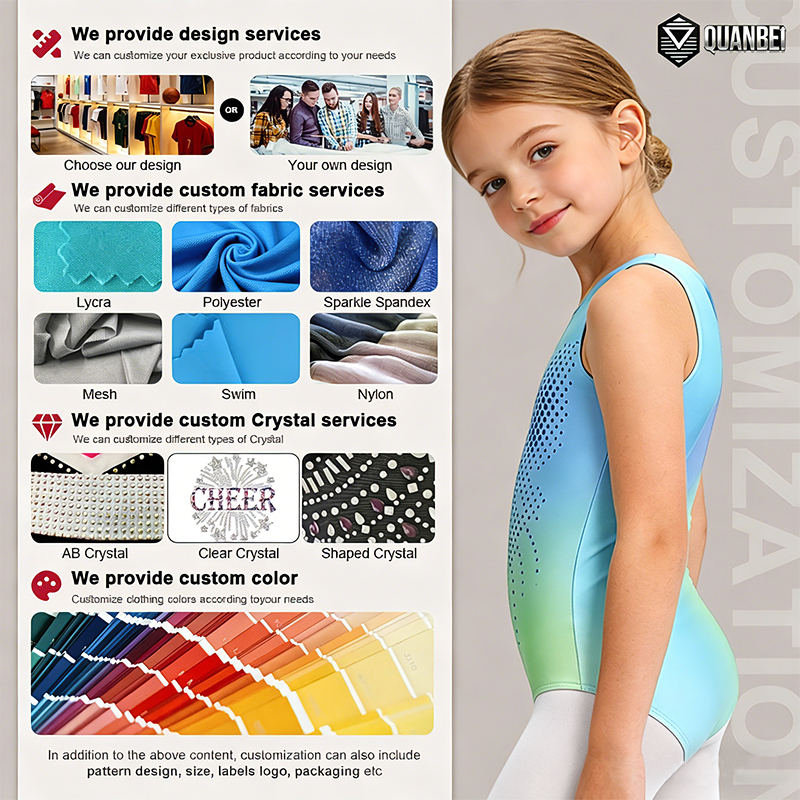 Professional Rhythmic Gymnastics Leotard for Kids Long Sleeve Sparkly ...