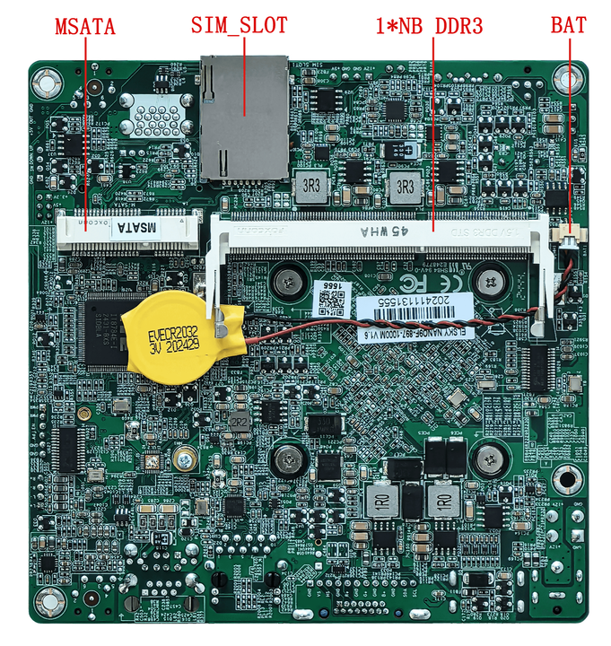 Elsky Nano-Itx Motherboard NANO8F for Vending Machine Control