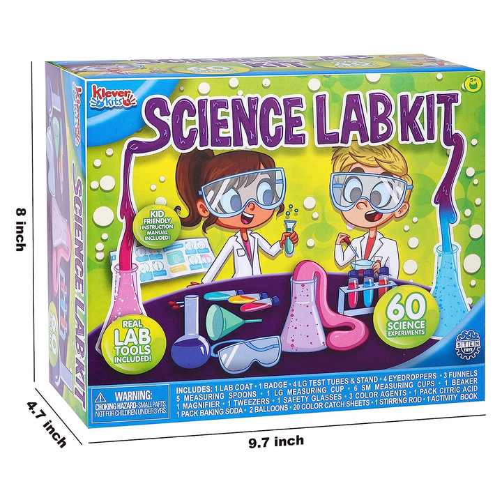 30 Experiments Science Kit for Kids - STEM Learning Fun