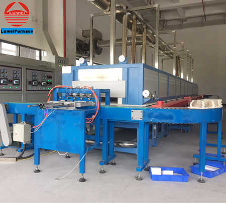 700C-1600C Tunnel Roller/mesh Belt Kiln for Sintering Quenching ...