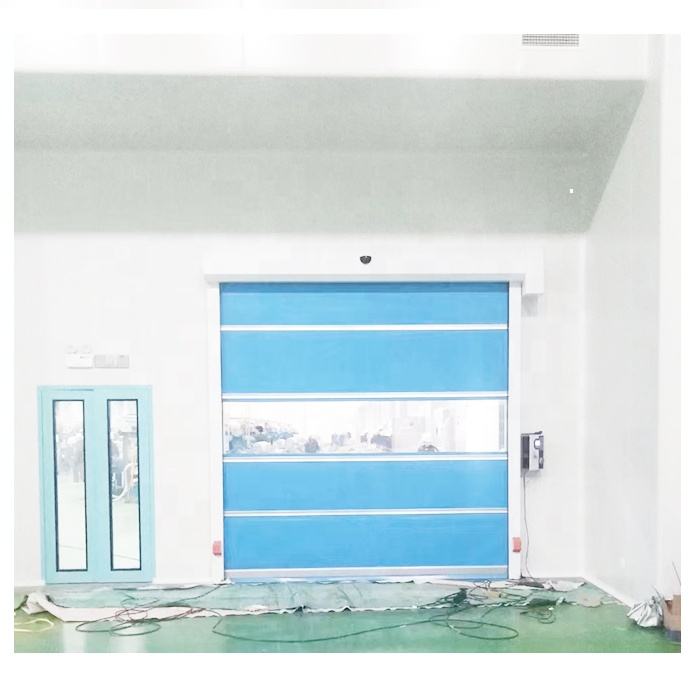 PVC Fast Rolling Door - High Speed Stacking Solution