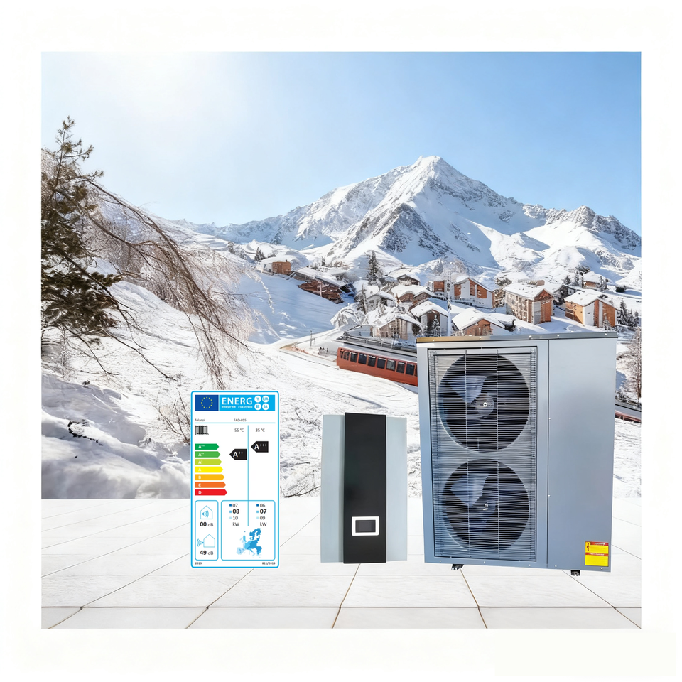 30kw Split Full Dc Inverter Heat Pump Water Heater Air Source Solar ...