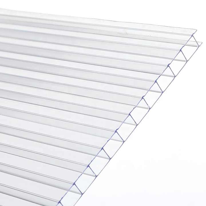 Corrugated Polycarbonate Sheet Greenhouse Panels Roll Pc Top Double ...