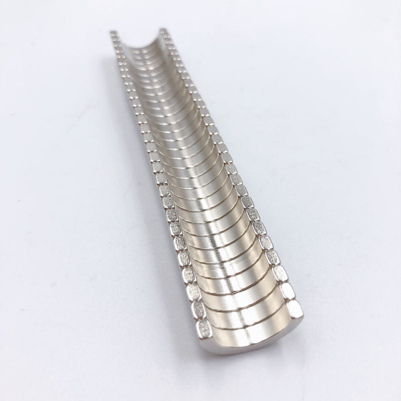 Curved Arc Neo Wedge Magnets N50 Halbach Array for Generators